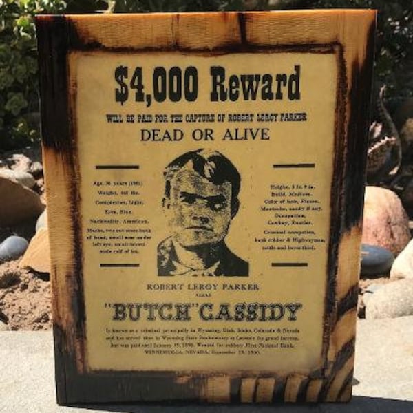 Butch Cassidy - Etsy