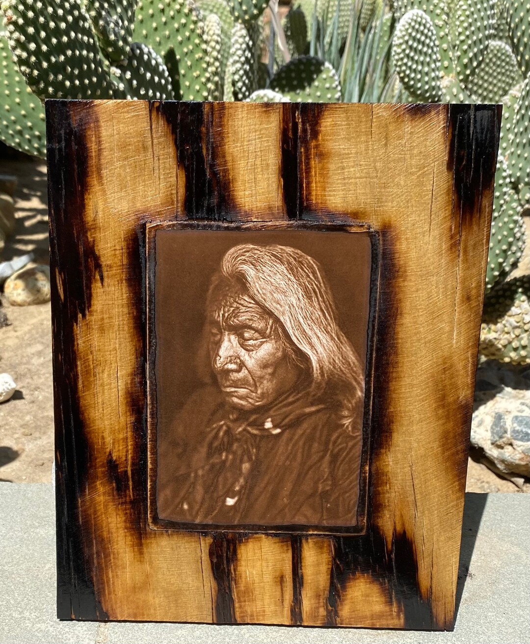 Red Cloud - Ogalala Lakota Sioux Chief - Wooden Plaque - Etsy
