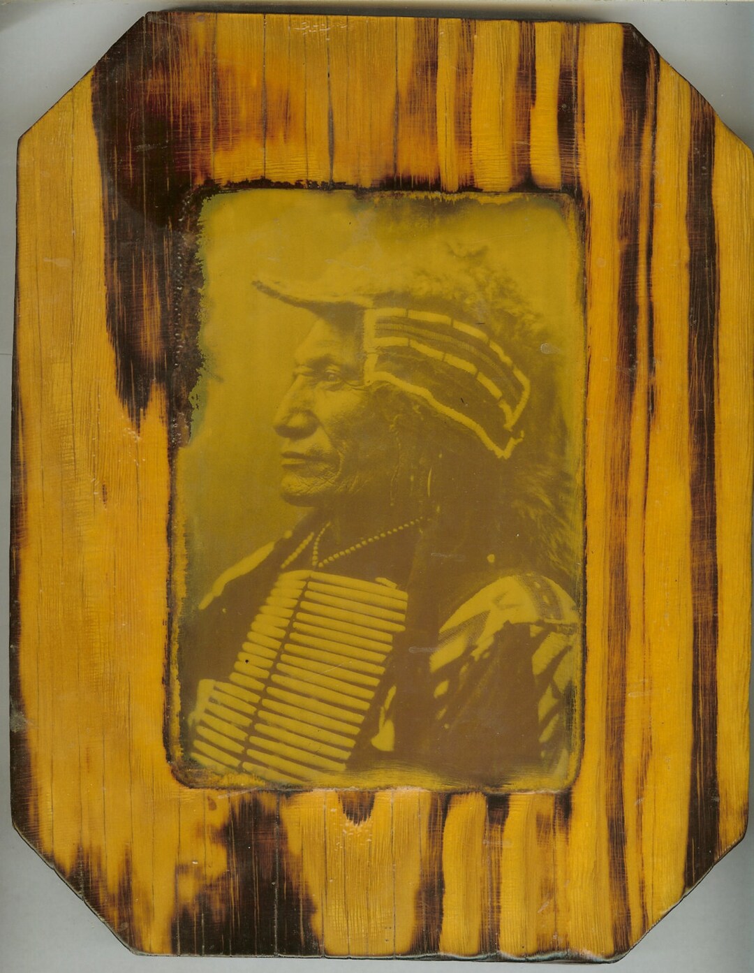 Chief Broken Arm Wooden Plaque - Etsy