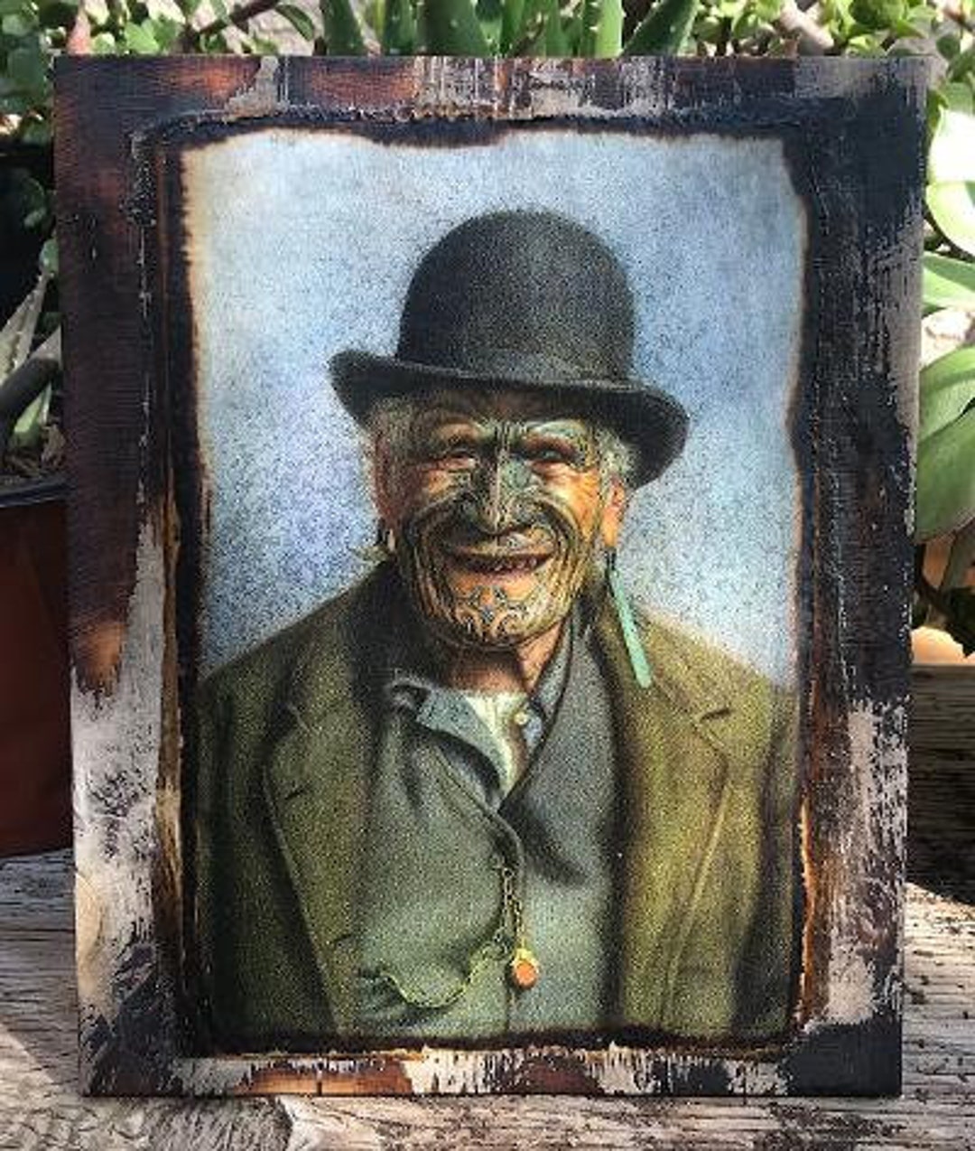 Te Ahote Rangi Wharepu, Chief of the Ngati - Mahuta Tribe, New Zealand ...