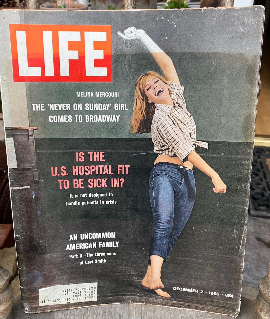 Vintage Life Magazine 1966 - Melina Mercouri on cover - Etsy Österreich