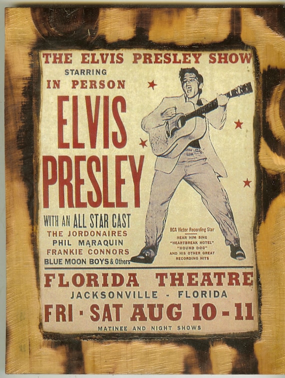 Vintage Elvis Concert Posters