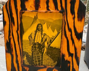 Indian Chief Plaque - Etsy