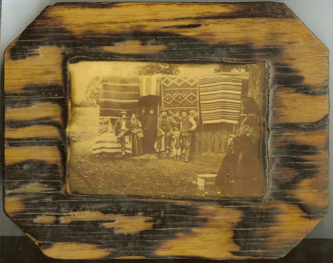 Frontier Trading Post Native Americans Wooden Plaque | Etsy