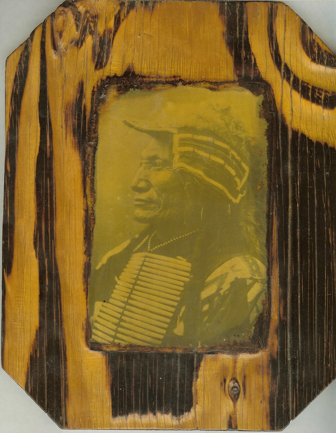 Chief Broken Arm - Sioux Indian - Wooden Plaque - Etsy