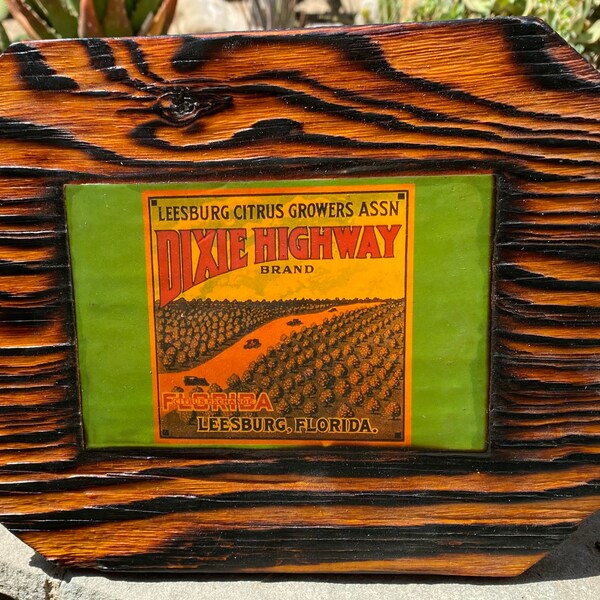 Florida Citrus Crate Label - Etsy