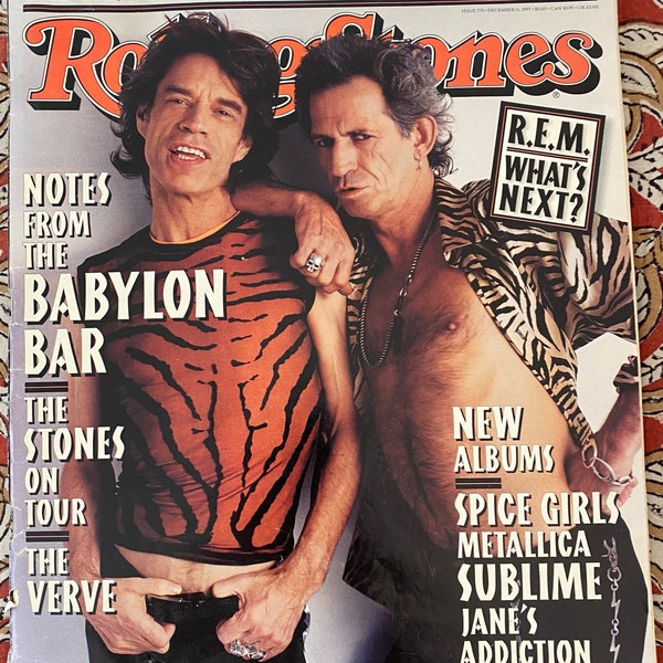 Rolling Stones Magazine - Etsy
