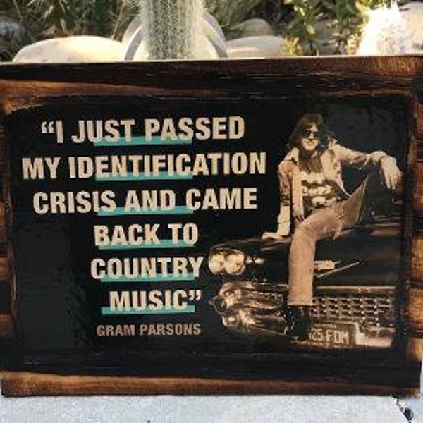 Gram Parsons - Etsy