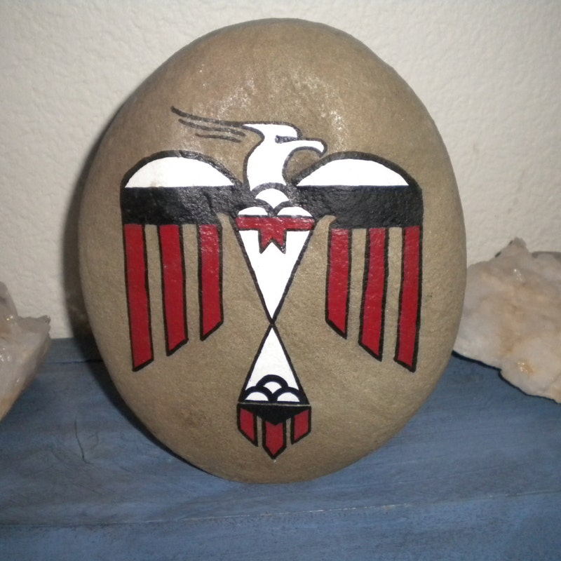 Painted Rocks Native American - Etsy