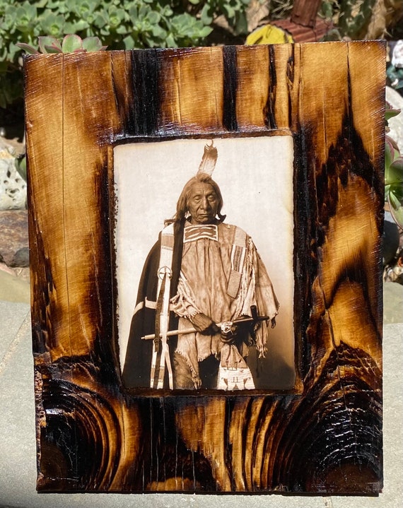 Red Cloud Oglala Lakota Sioux Chief Wooden Plaque | Etsy