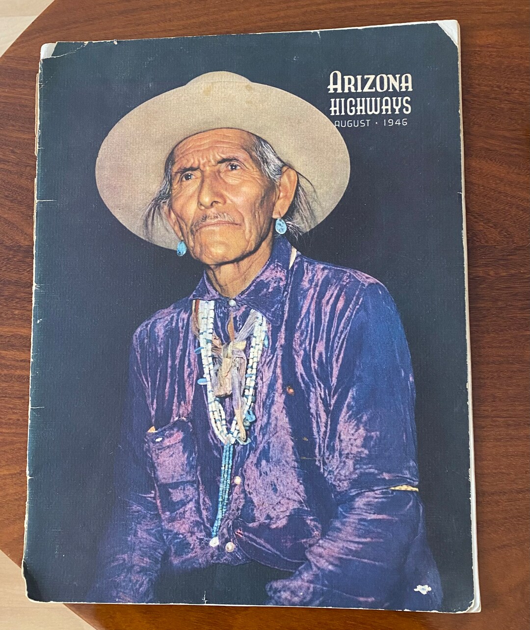 Vintage Arizona Highways Magazine August 1946 - Etsy