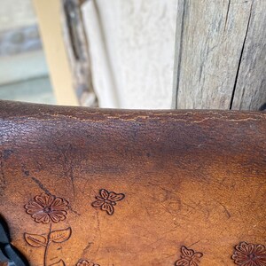 Beautiful Vintage Rustic Distressed Leather Boho Hippie Festival ...
