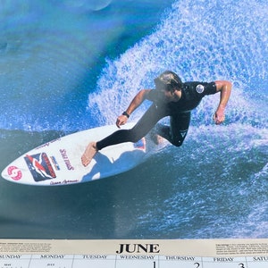 1988 Surfing Magazine Calendar - Etsy