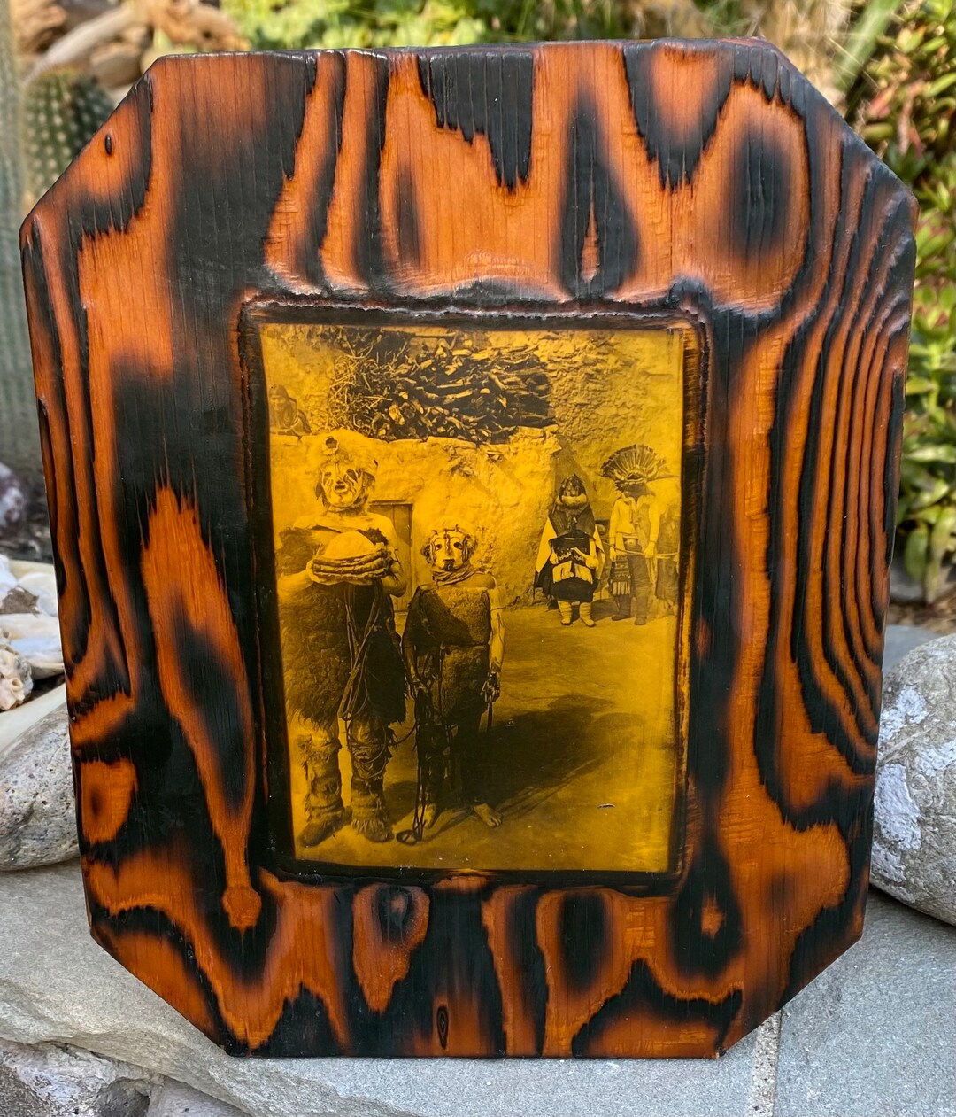 Kachinas of Powamu Ceremony, Hopi Wooden Plaque - Etsy