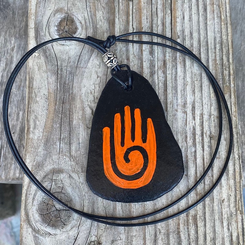 Healing Hand Pendant - Etsy