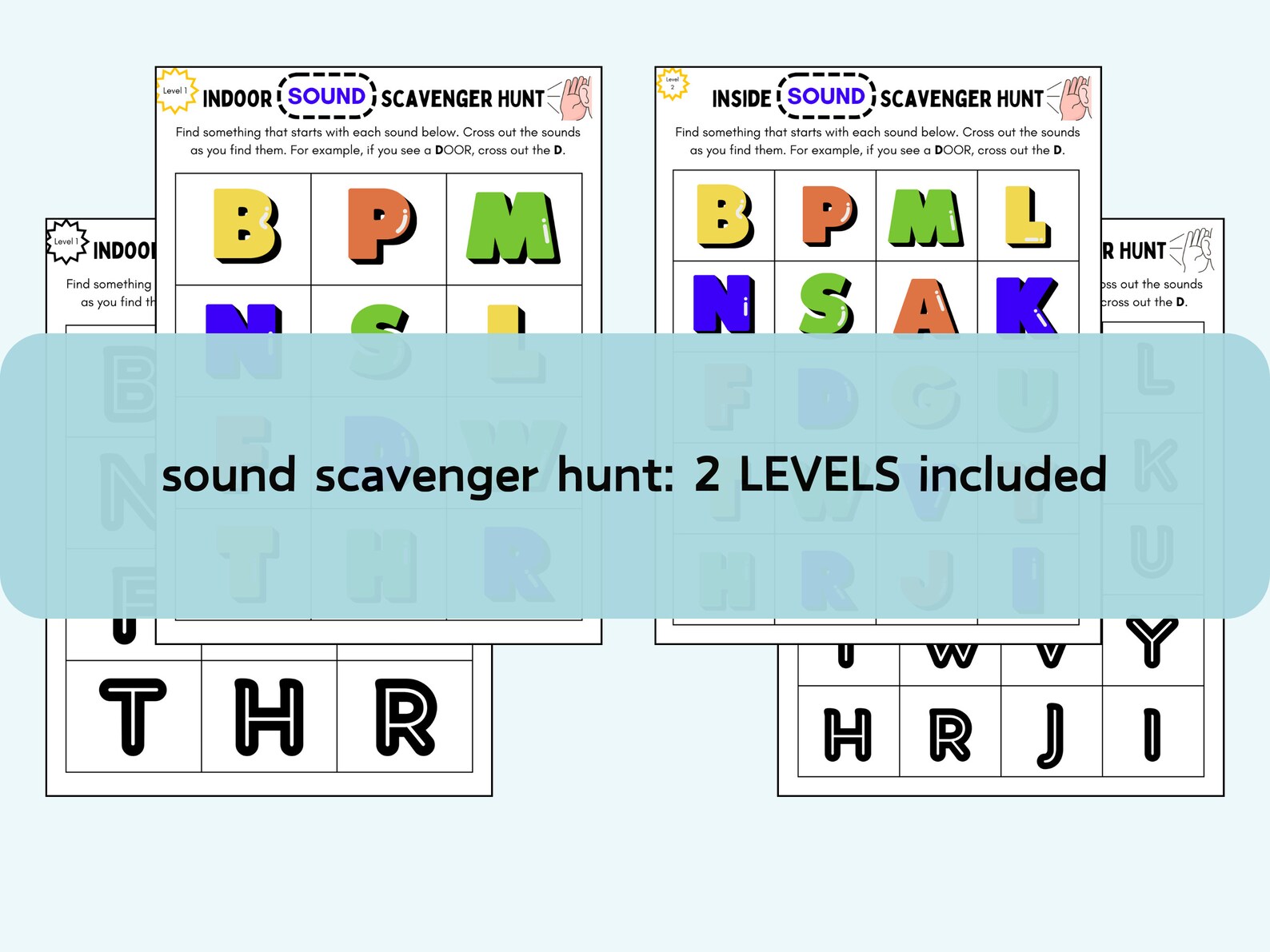 Indoor Scavenger Hunts (ages 2-6), Inside Scavenger Hunts for Kids ...