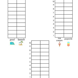 Summer Math Worksheets (ages 4-6), Preschool Printables, Kindergarten ...