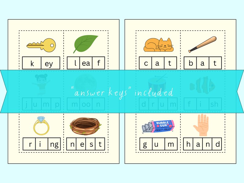 Sound Boxes elkonin Boxes: Phonemic Awareness, Early Reading Skills ...