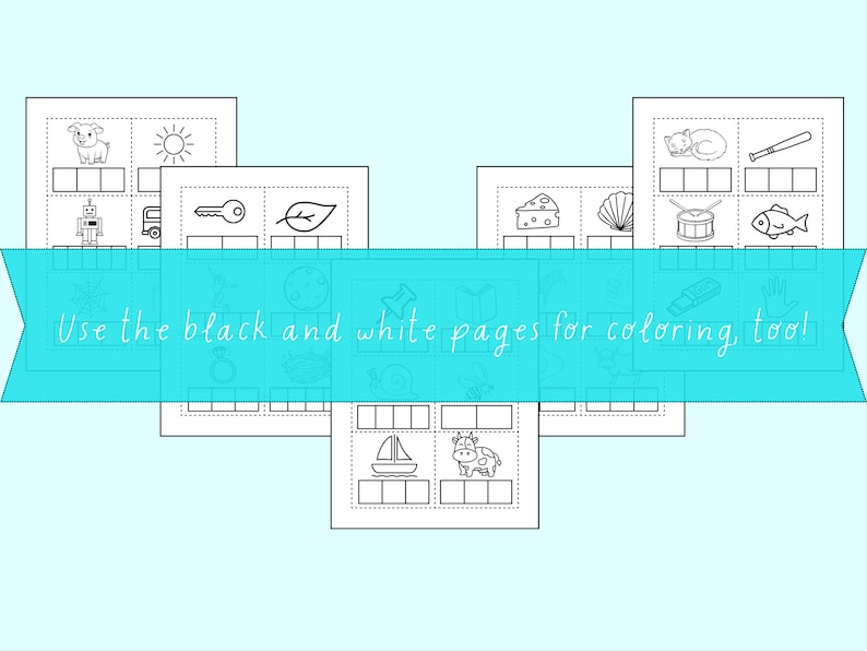 Sound Boxes elkonin Boxes: Phonemic Awareness, Early Reading Skills ...