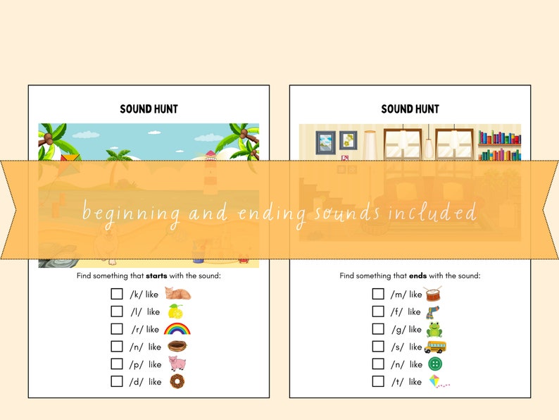 Sound Hunts: Consonants color, Preschool Printable, Kindergarten ...
