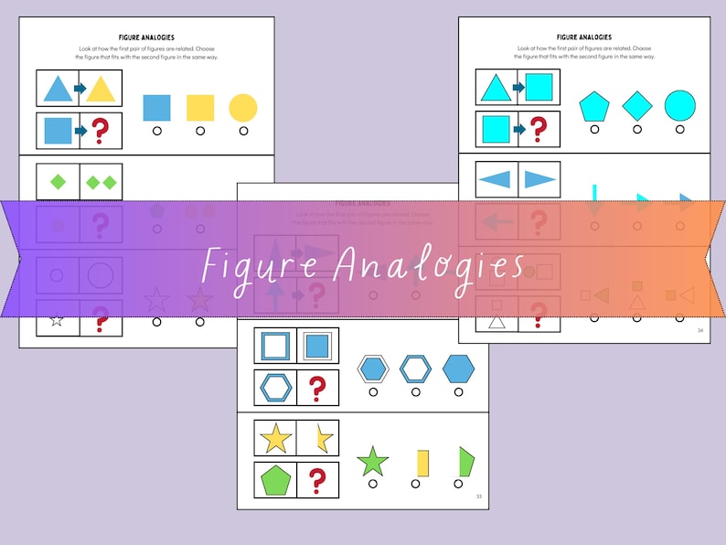 Cognitive Skills Bundle, Cogat Test Prep, Gifted & Talented Prep ...