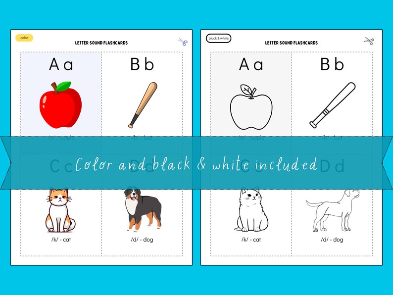 Letter Sound Flashcards: Practice Letters & Sounds, Alphabet Letters ...