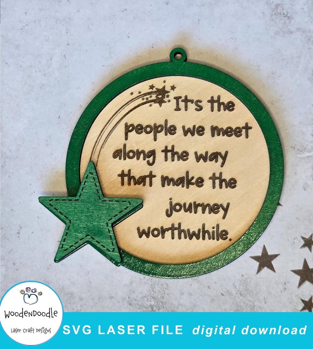 People Journey SVG Ornament | Cherished Connections Gift ...