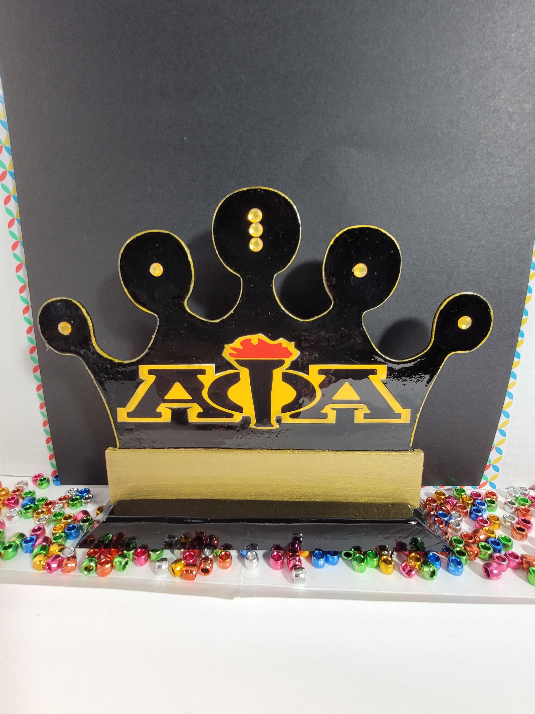 Alpha Phi Alpha Fraternity Desk/ Table Plaque - Etsy