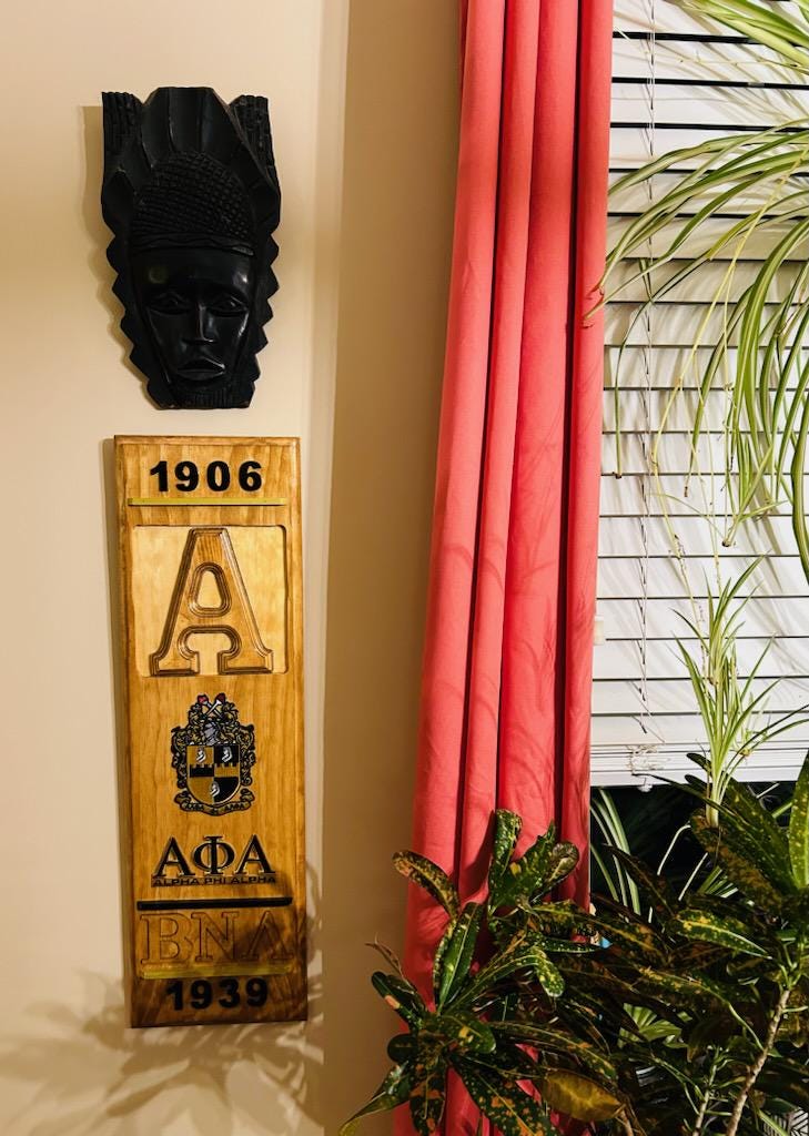 Alpha Phi Alpha Fraternity Paddle/ Plaque - Etsy