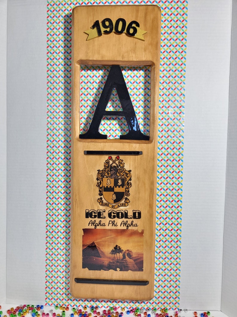 Alpha Phi Alpha Fraternity Paddle, Wall Sign - Etsy