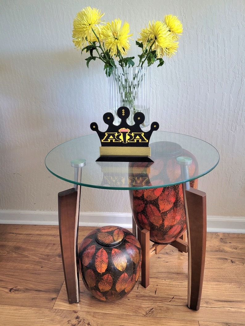 Alpha Phi Alpha Fraternity Desk/ Table Plaque - Etsy