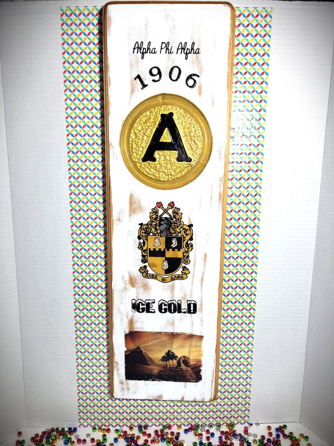 Alpha Phi Alpha Fraternity Paddle/ Wall Sign - Etsy