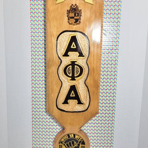 Alpha Phi Alpha Fraternity Paddle - Etsy