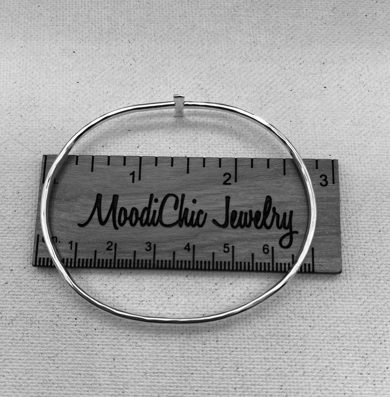 Cross Bangle Sterling Silver Bangle Cross Bracelet Gift - Etsy