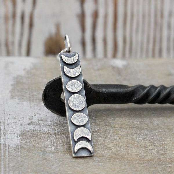Moon Phase Necklace - Etsy
