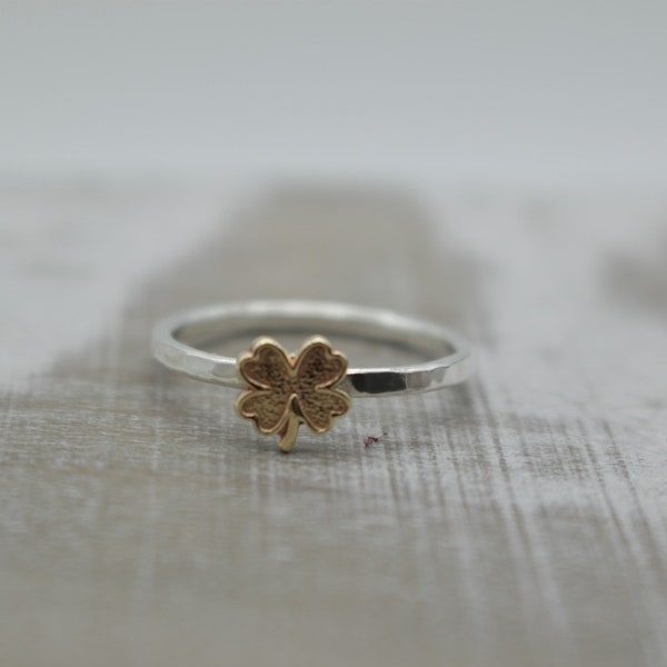 Shamrock Ring - Etsy