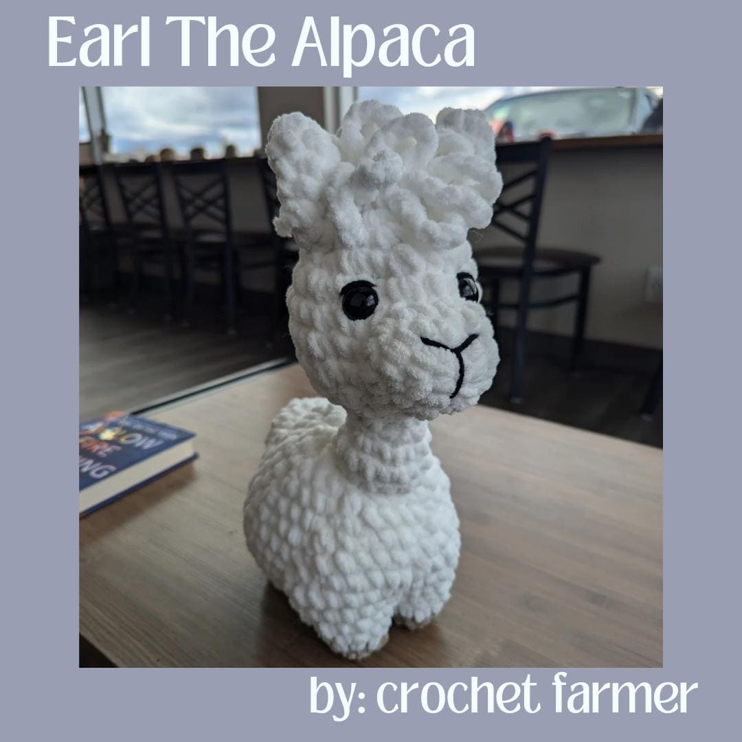 Earl the Alpaca Crochet Pattern|alpaca Crochet|llama Crochet|farm ...