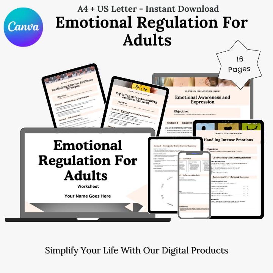 Emotional Regulation for Adults, Emotional Support Family Therapy ...