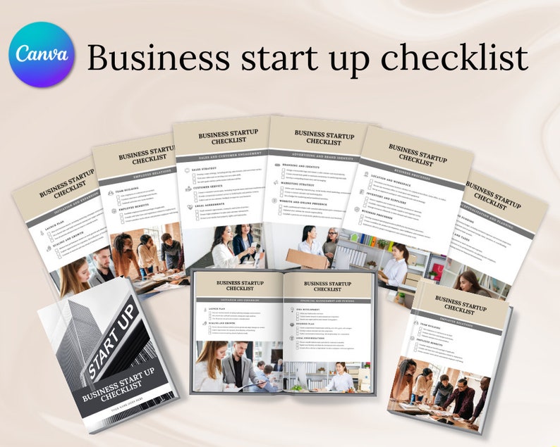 Business Plan Template, Business Start up Ideas Template, Printable ...