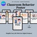 Classroom Behavior Chart, Behavior Management Rules, Educational Social ...