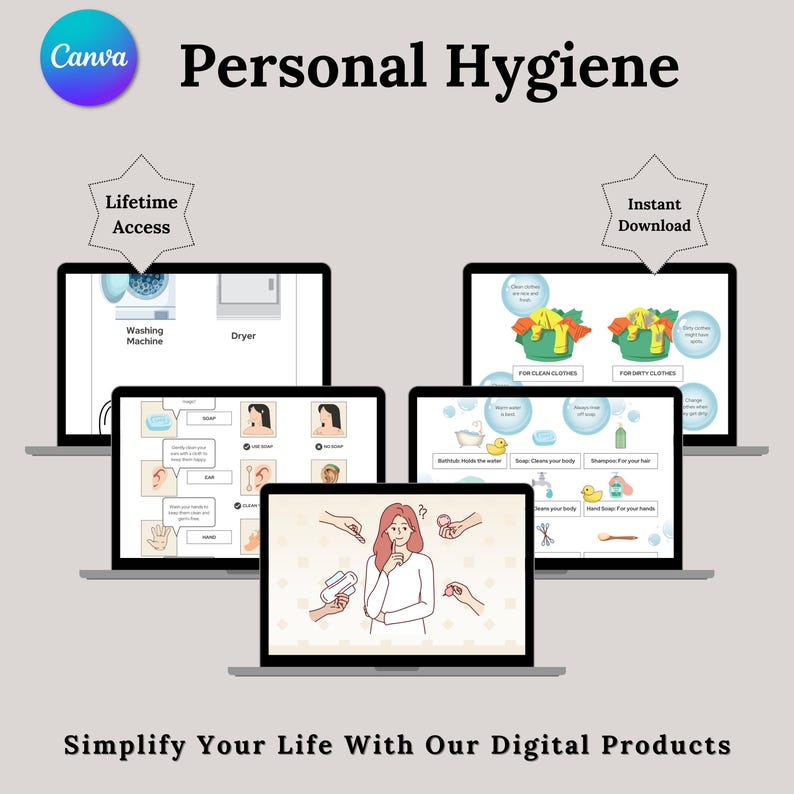 Personal Hygiene Checklist, Kids Routine Daily Checklist, Cleaning ...