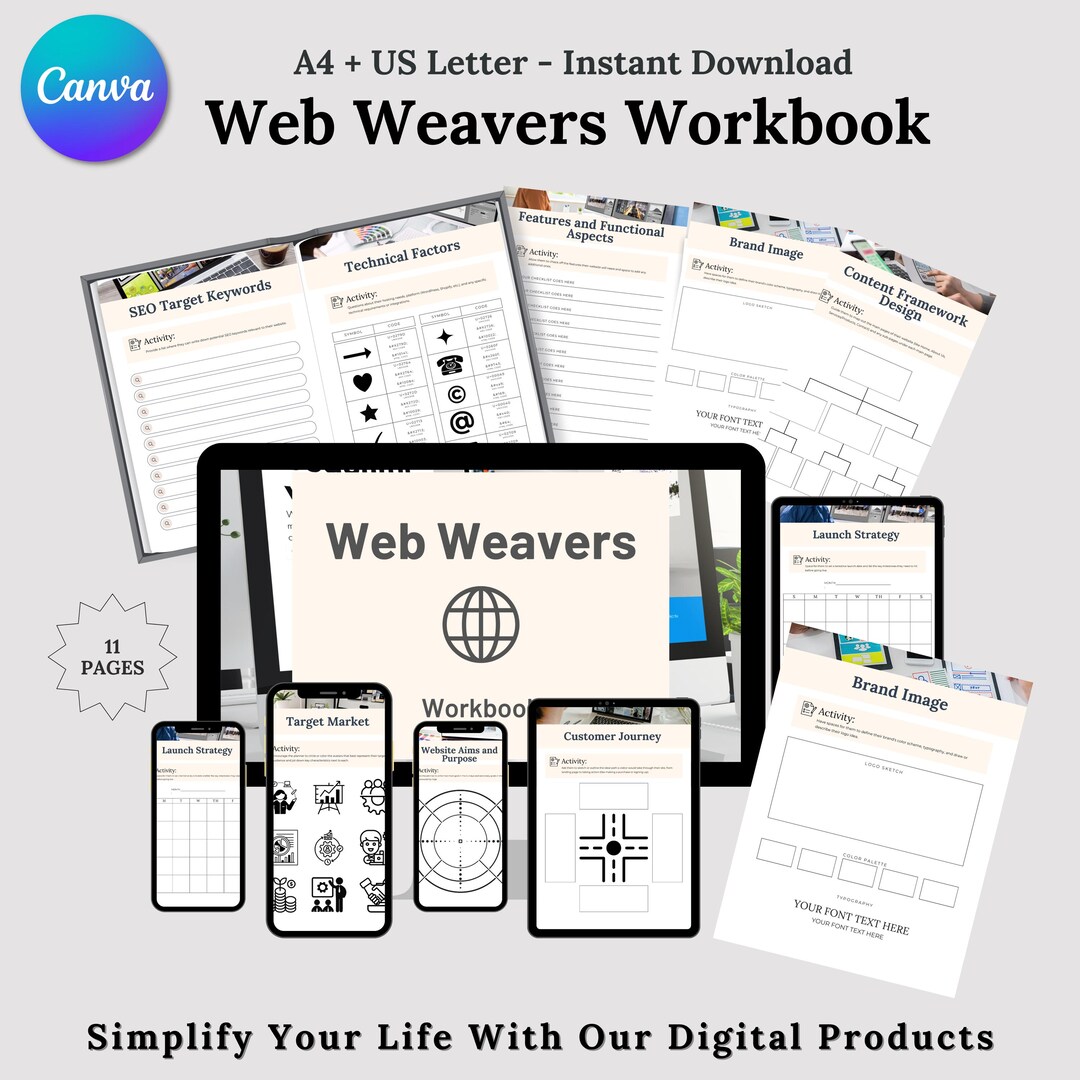 Charlottes Web Digital Workbook, Web Weavers Workbook, Spider Web ...