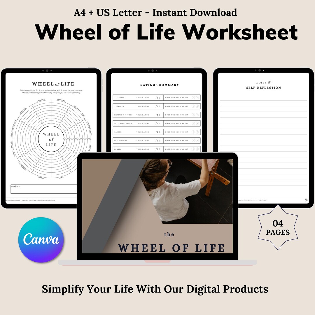 Wheel of Life Finances Worksheet, Emotion Wheel Printable Worksheet ...