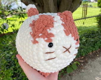 Crochet Amigurumi Loaf Cat Black - Etsy