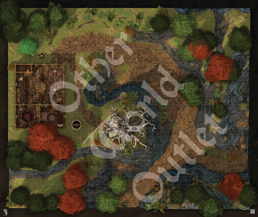 Dnd Forest Map - Etsy