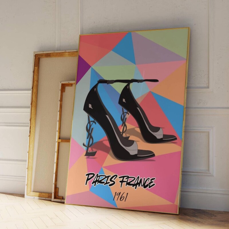 Buy Ysl Heels Online In India - Etsy India