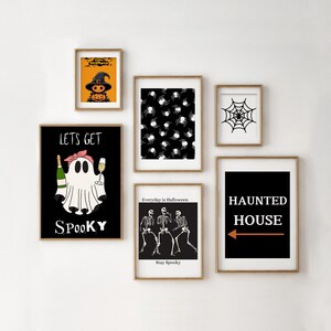 Mega Bundle of 36 Halloween Wall Prints, Halloween Decor, Trendy Wall ...