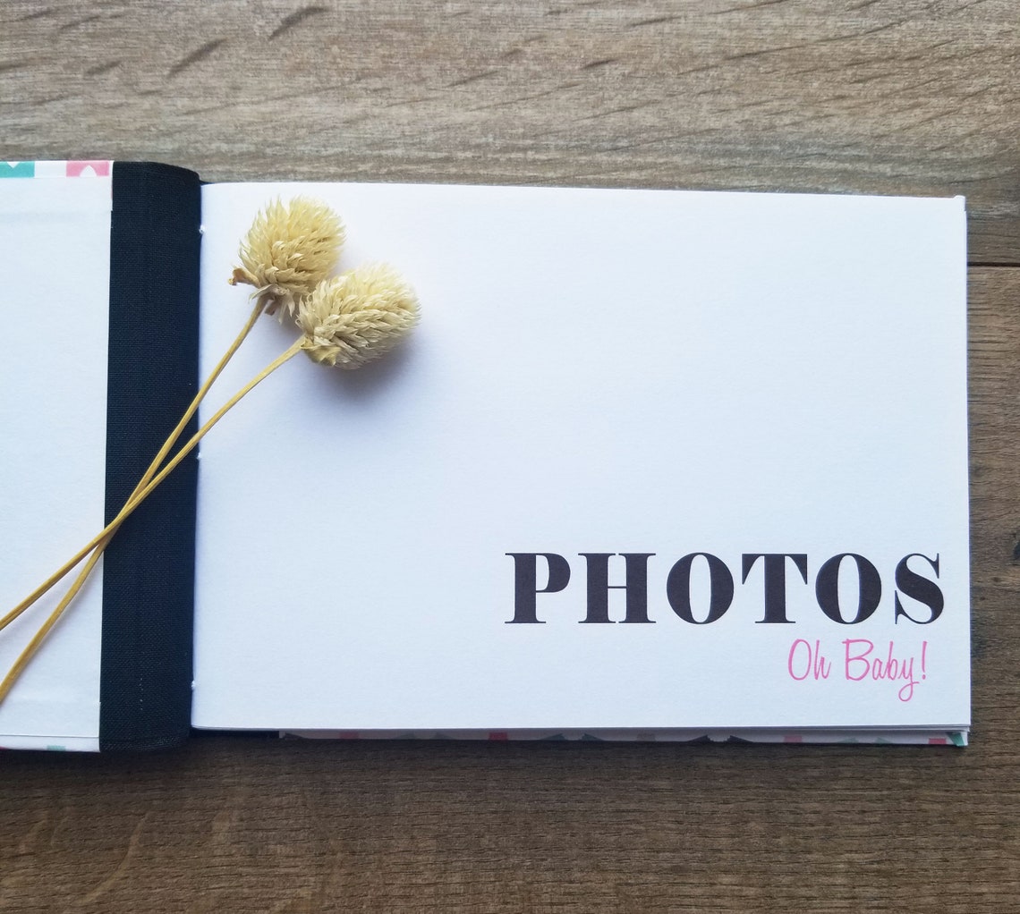 Baby Girl Photo Brag Book - Etsy