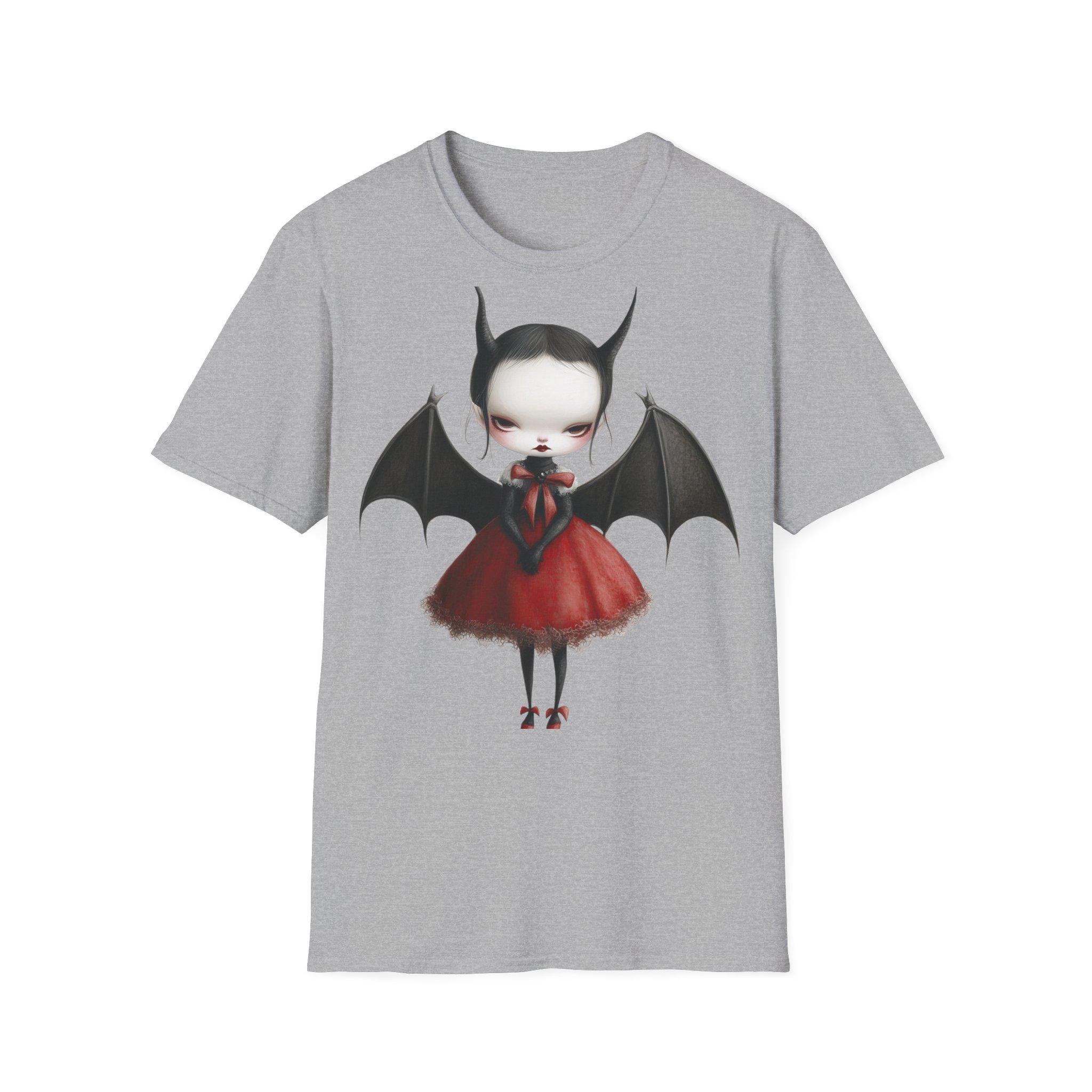 Gothic Vampire Doll in Red Dress With Bat Wings - Etsy