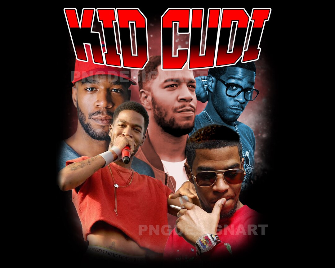 Kid Cudi PNG File - Etsy
